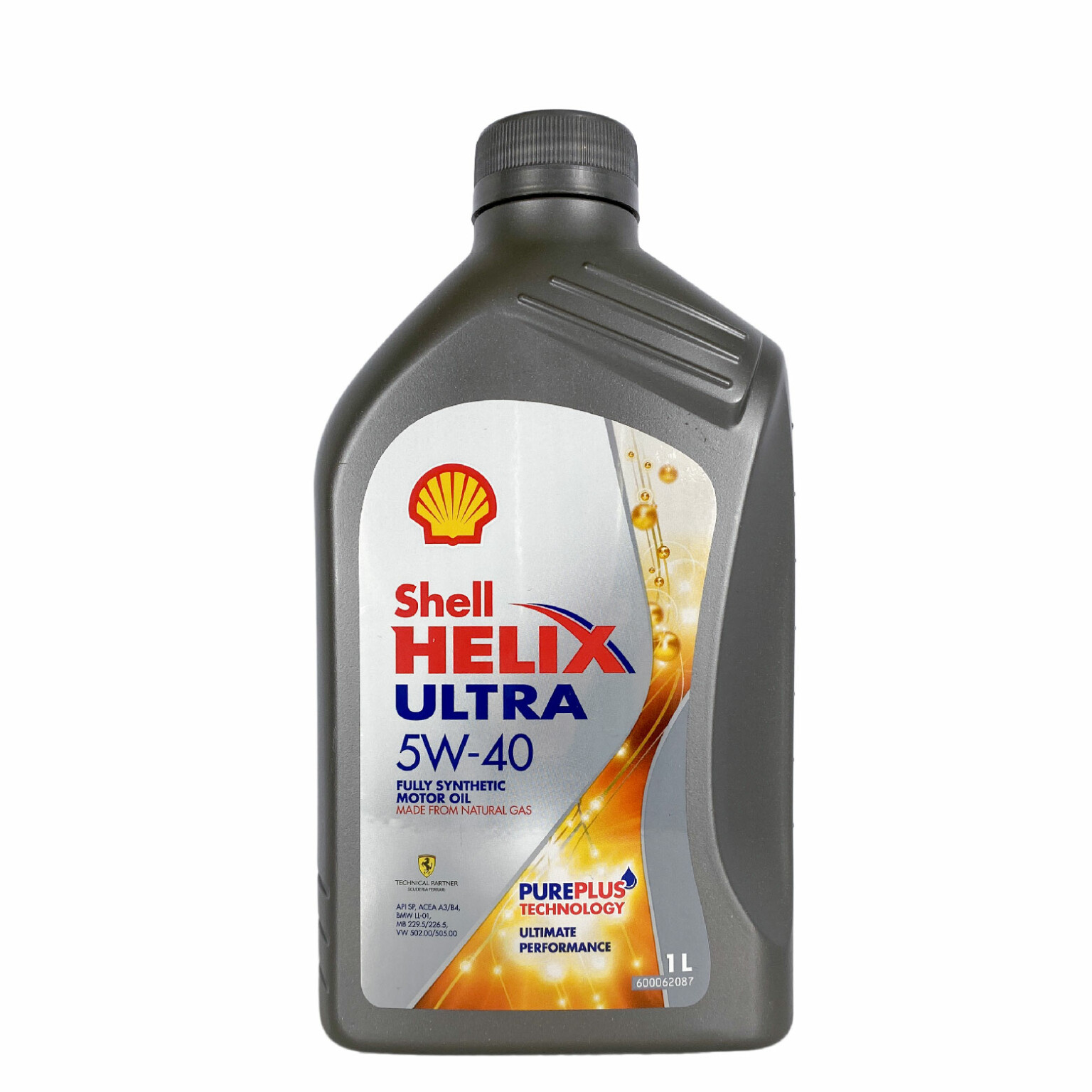 SHELL 殼牌 HELIX Ultra 5W40 全合成機油 1L｜PURE PLUS 港版