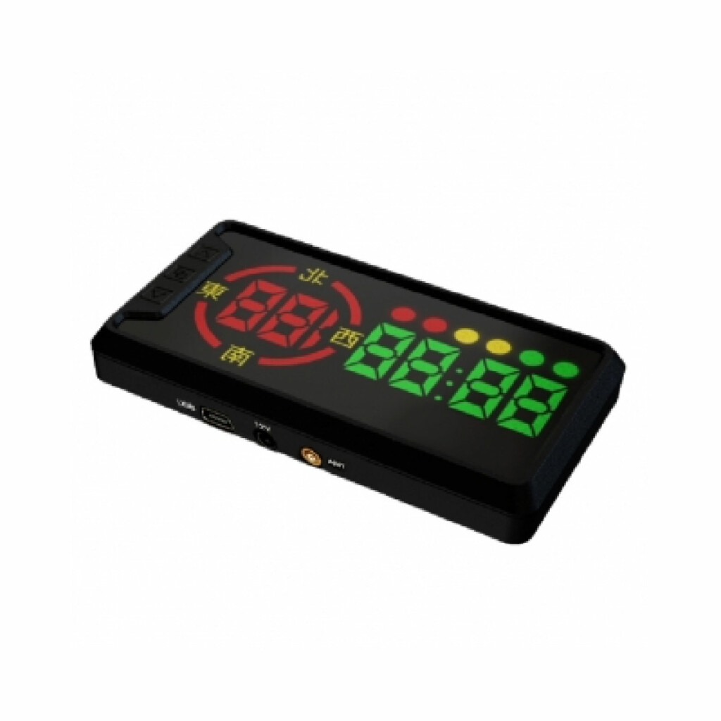 雷達眼HUD- 168 多彩抬頭顯示安全警示器